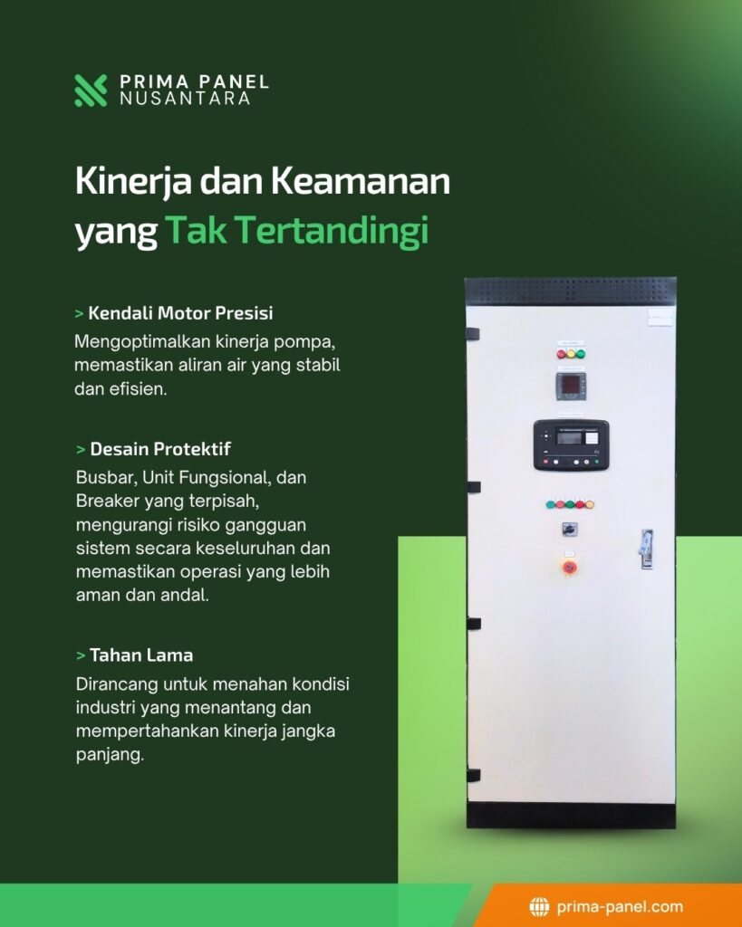 Motor Control Center for Water Projects | Prima Panel Nusantara